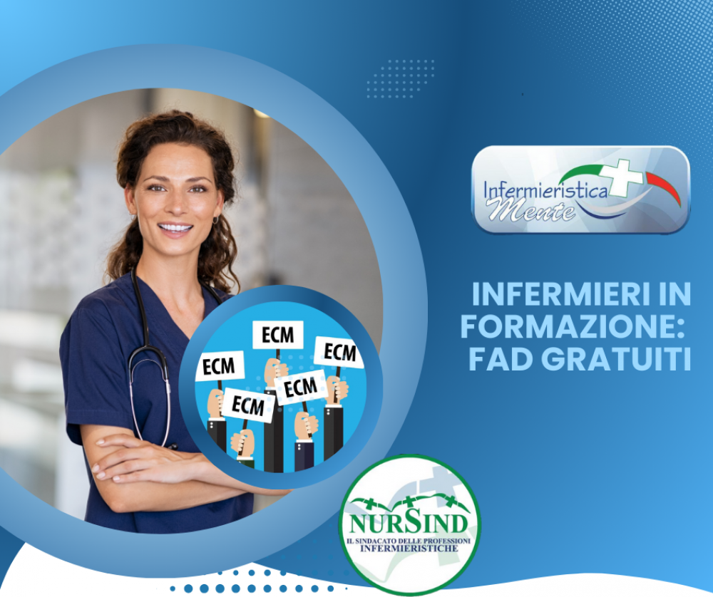 ECM. FAD gratuiti per Infermieri: il link per iscriversi ...